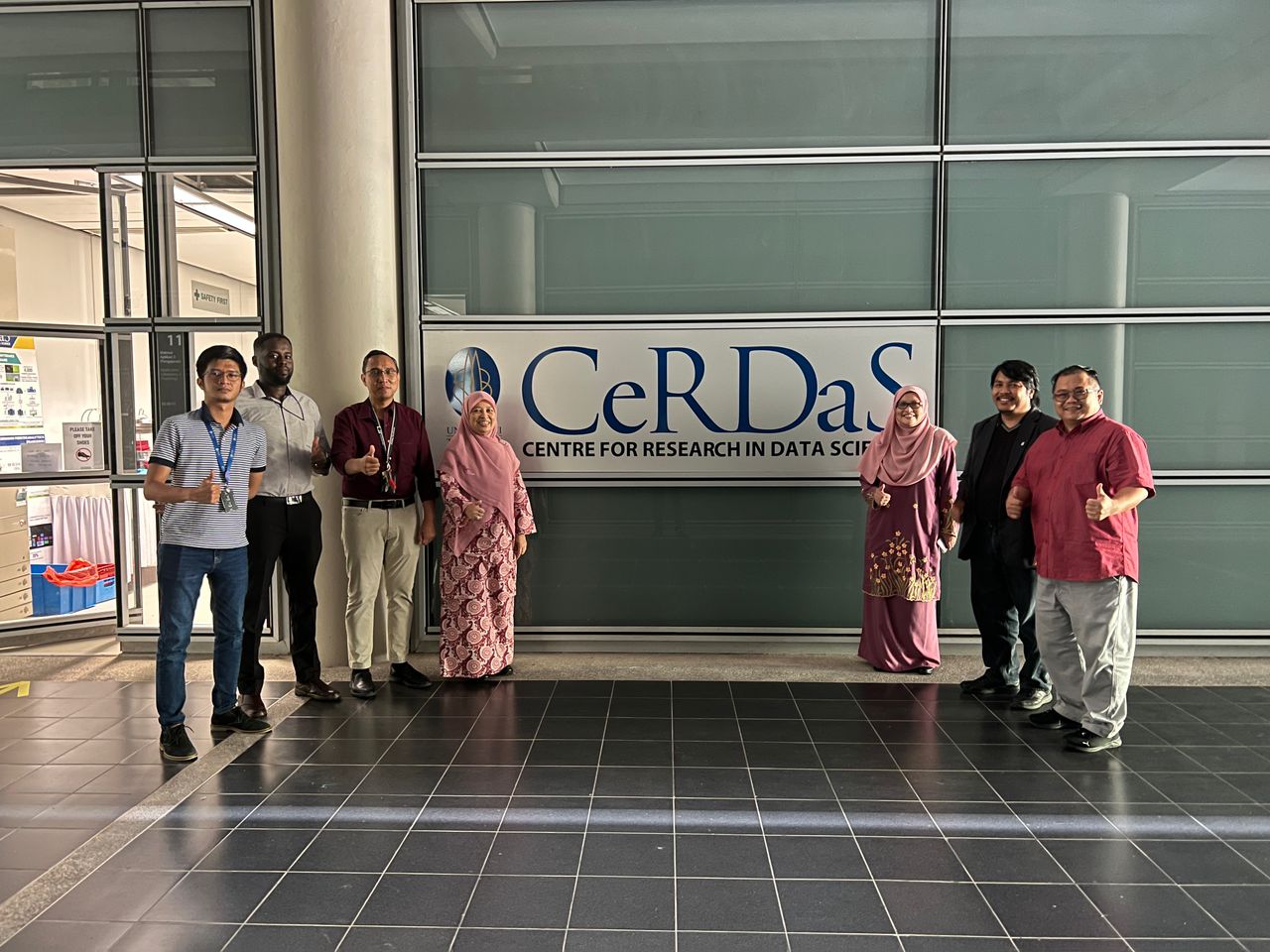 UiTM IBDAAI's Close-Out Meeting and Site Visit to UTP CeRDaS - CERDAS-UTP